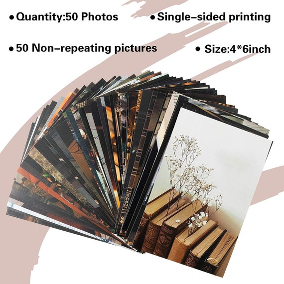 50PCS Book Books Cover Aesthetic Pictures Wall Collage Kit - Etsy