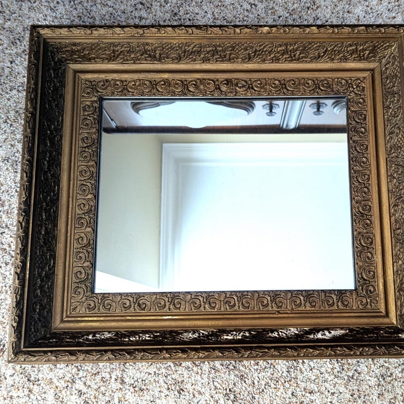 Antique Gold Mirrors - Etsy