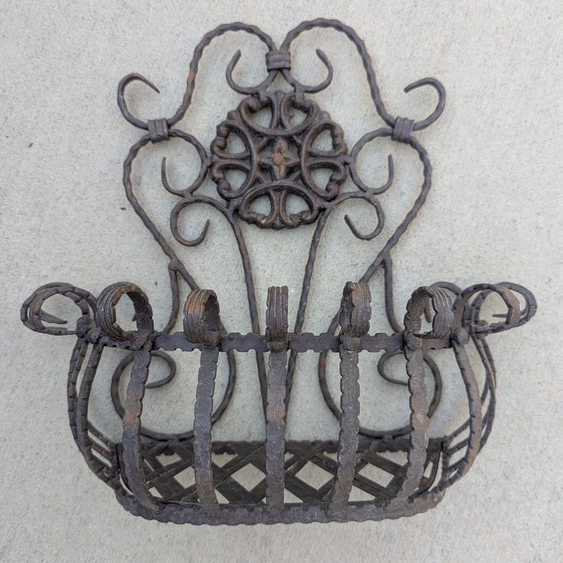 Iron Planter - Etsy