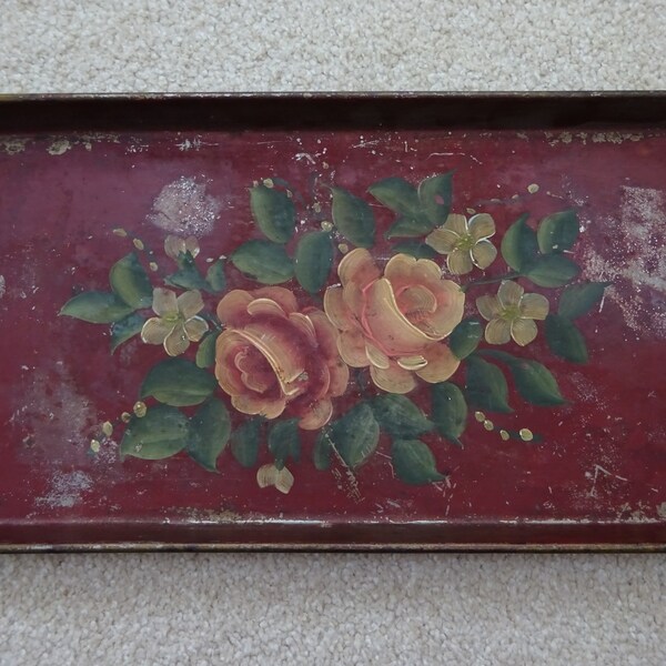 Tole Painted Flowers - Etsy