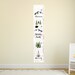 Personalized Woodland Growth Chart: Kids Canvas Mountain Decor - Etsy