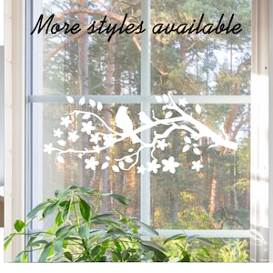 Window Decal Etched Sticker Decor for Glass Mirrors - Windows Custom ...