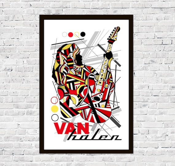 Van Halen Poster | Etsy