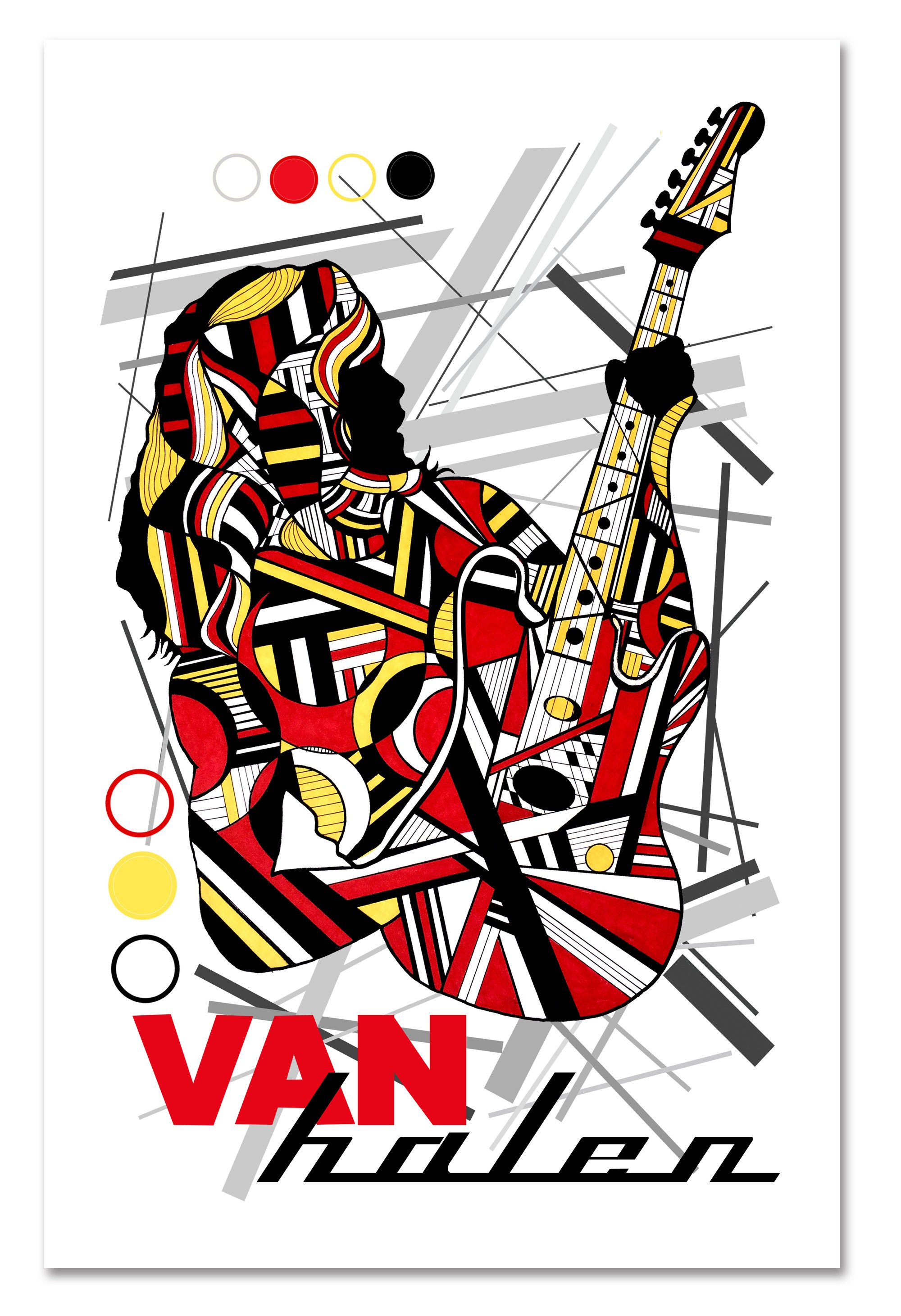 Van Halen Poster - Etsy