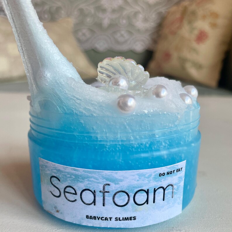 Slime “seafoam” | Scented Clear Slime - Great Kids Gift Idea, Toy for ...