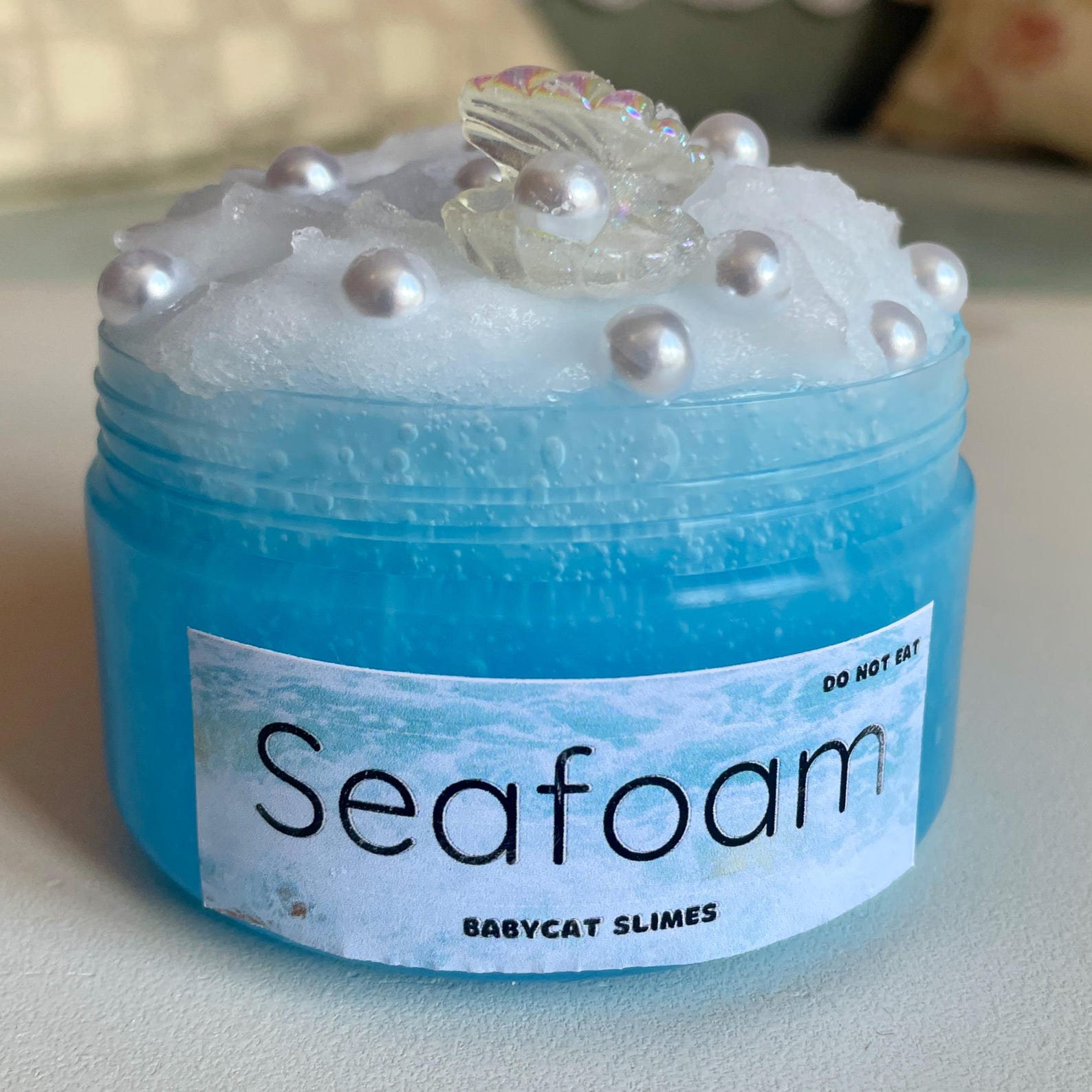 Slime “seafoam” | Scented Clear Slime - Great Kids Gift Idea, Toy for ...