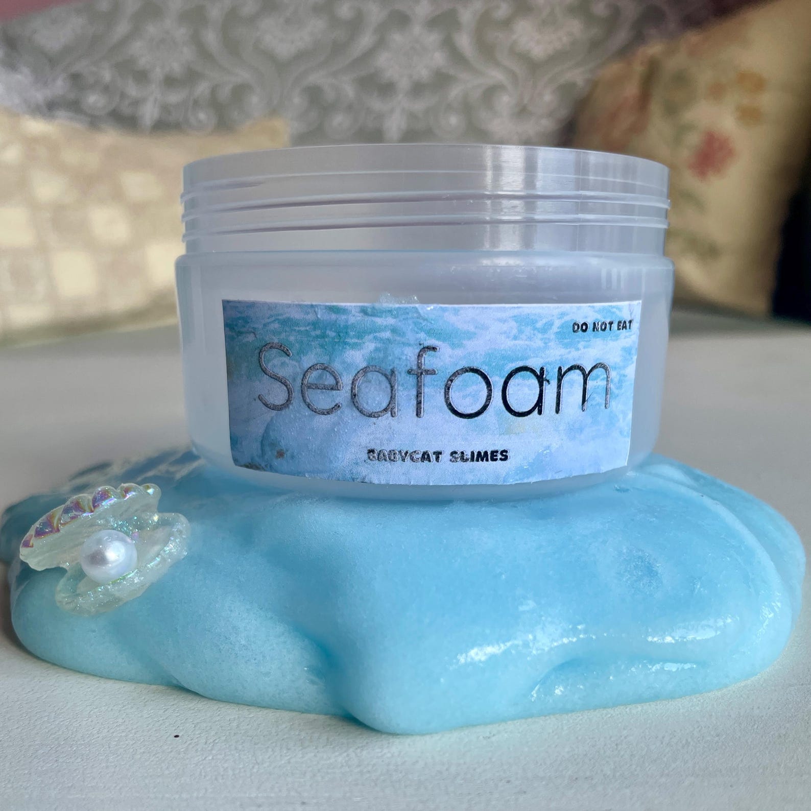 Slime “seafoam” | Scented Clear Slime - Great Kids Gift Idea, Toy for ...