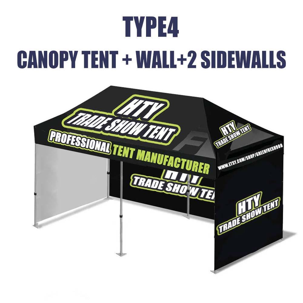 Heavy Duty Custom Tent 10x20 Ft, Personalized Instant Shelter for ...