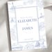 Nantucket Wedding Sign Template, Blue Toile, Coastal Theme (canva Pro ...