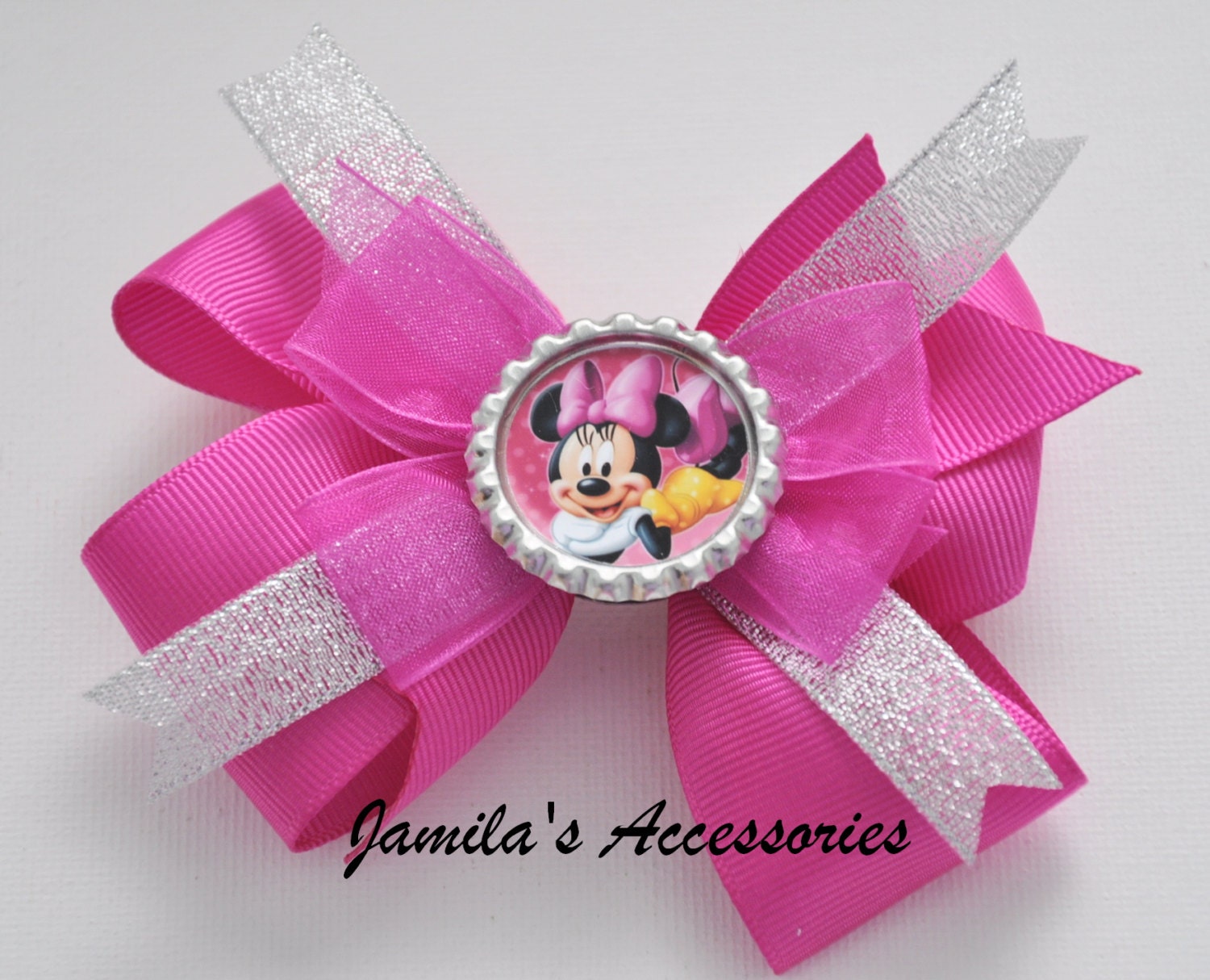 Minnie Mouse Hair Bow Minnie Bow Toddler Hair Bow Disney Hair | Etsy