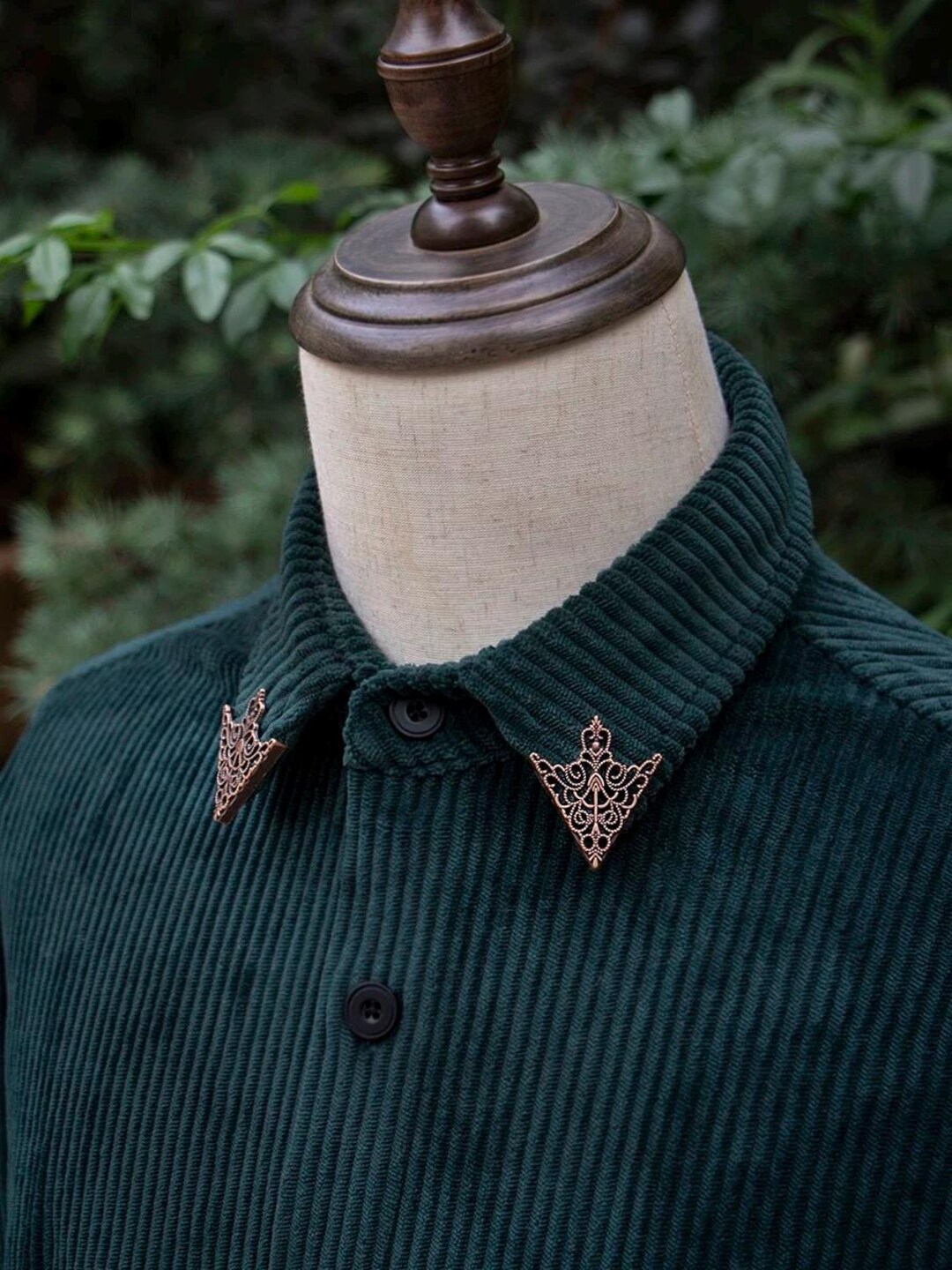 Western Collar Tips Triangle Shirt Pins, Vintage Collar Pins, Collar ...