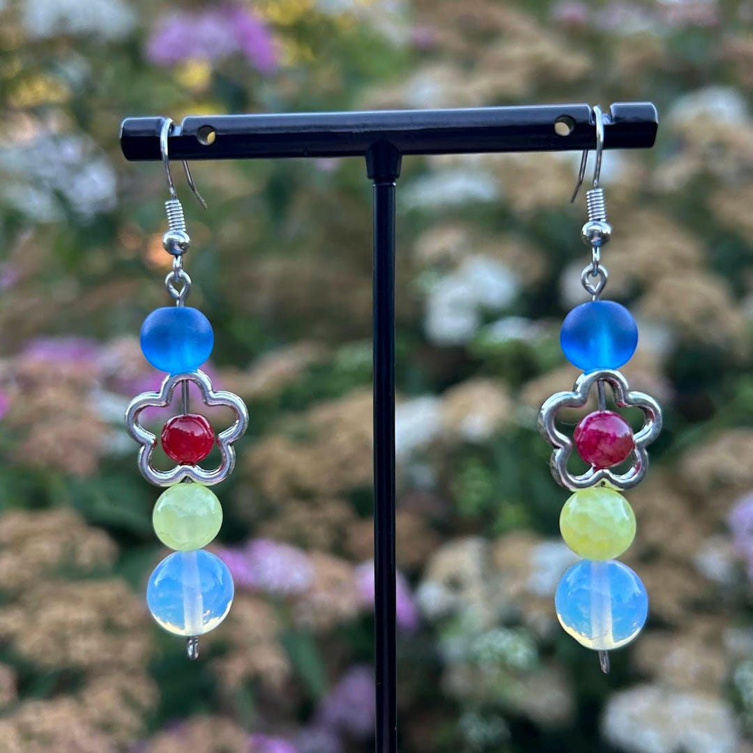 Teddie Persona 4 Inspired Handmade Earrings | P4, Golden, Video Game ...
