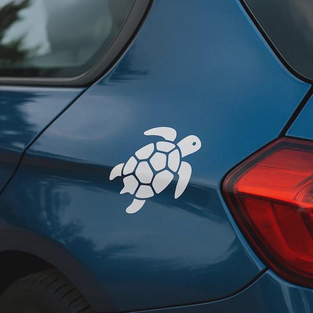 Turtle - Sticker, Car Sticker, Foil, Car, Tuning, Plotter, Window, Side ...