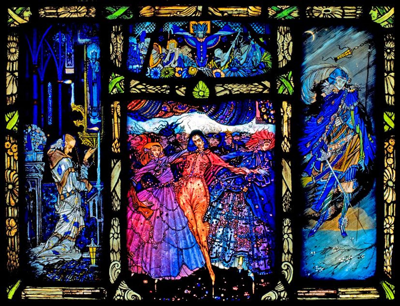 Harry Clarke Static Window Decoration. - Etsy