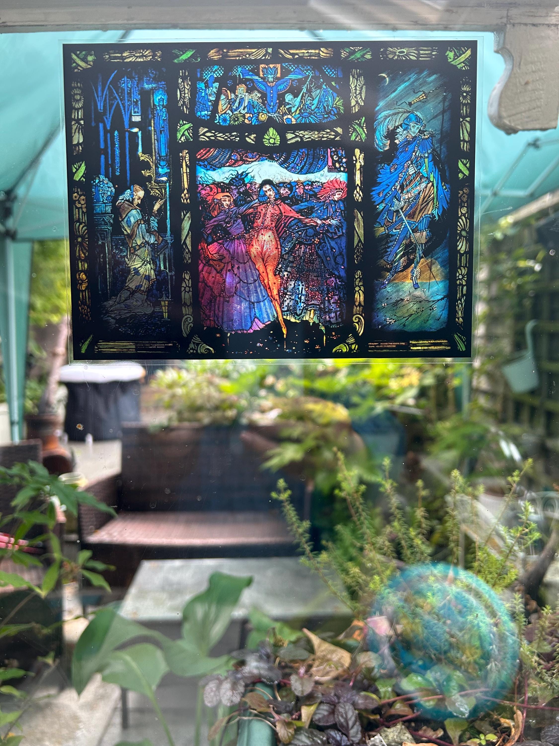 Harry Clarke Static Window Decoration. - Etsy
