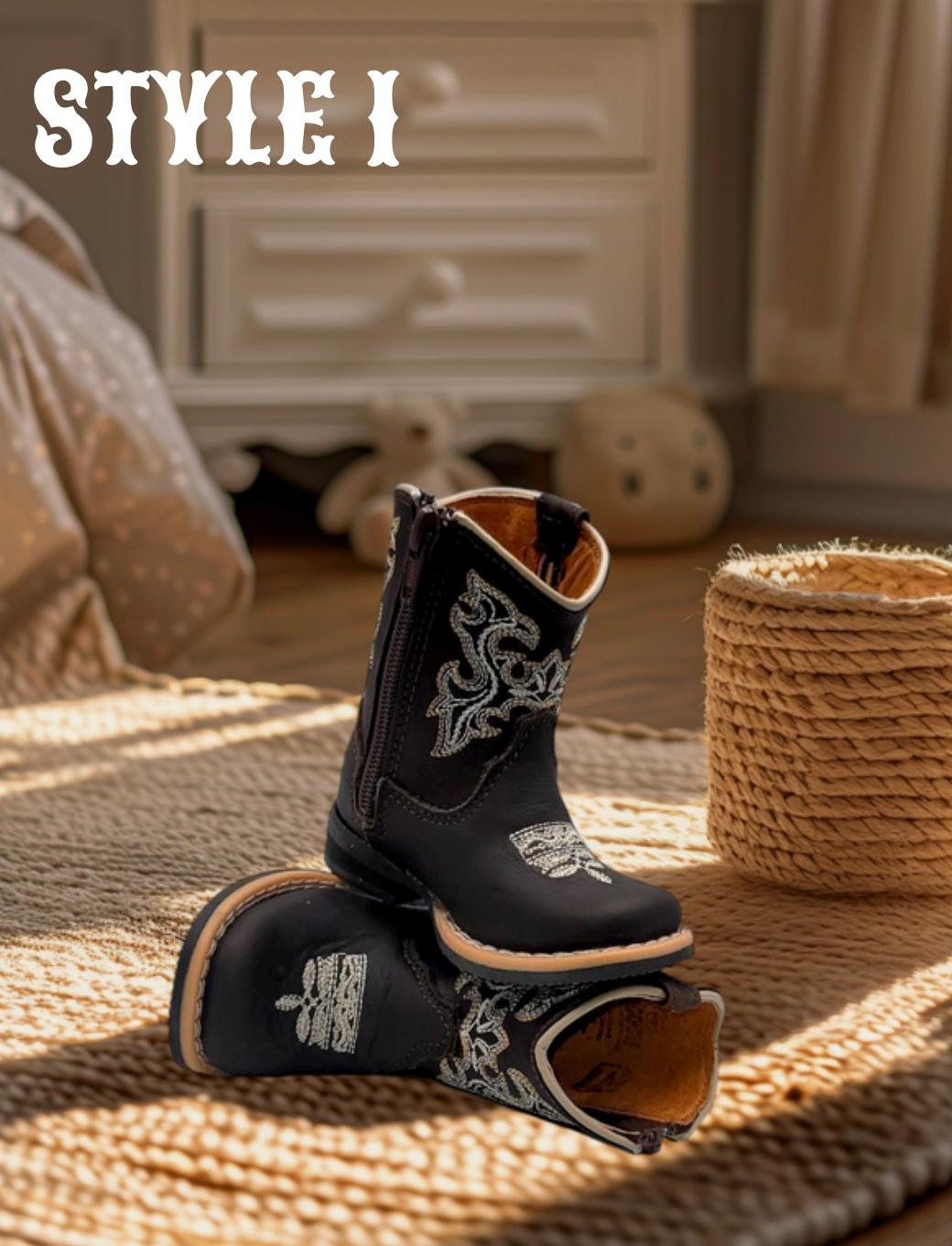 Baby Genuine Leather Cowboy Boots - Etsy