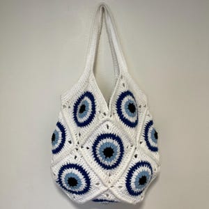 Evil Eye Tote Bag - Etsy