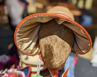 Straw Bonnet - Etsy