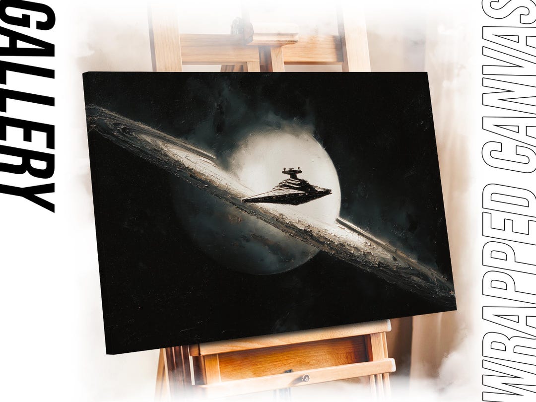 Imperial Star Destroyer Canvas Art: Star Wars Movie Print - Etsy