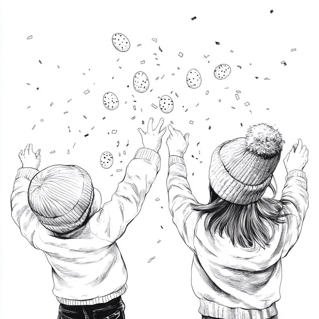 Cascarones Easter Tradition Printable - Etsy