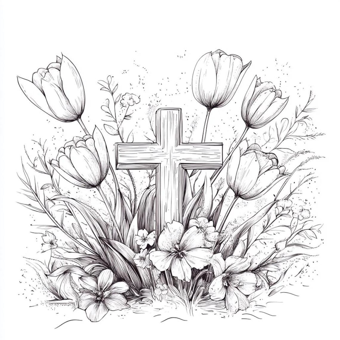 Religious Easter Printable- Instant Download. - Etsy