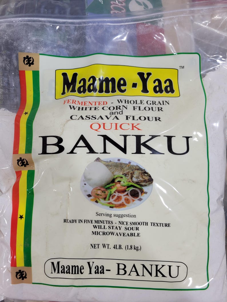 Banku Cassava Flour - Etsy