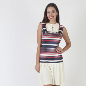 60s Mod Go Go Micro Mini Dress, Twiggy Inspired Short Scooter Frock ...