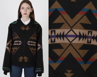 Pendleton Aztec Coat - Etsy