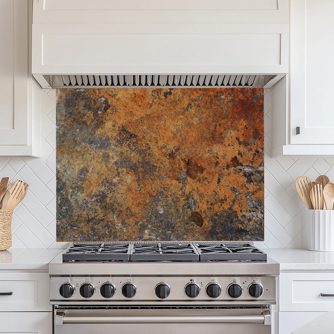 Tempered Glass Kitchen Backsplash for Stove,backsplash for Splashback Stove Back Cover,kitchen ...