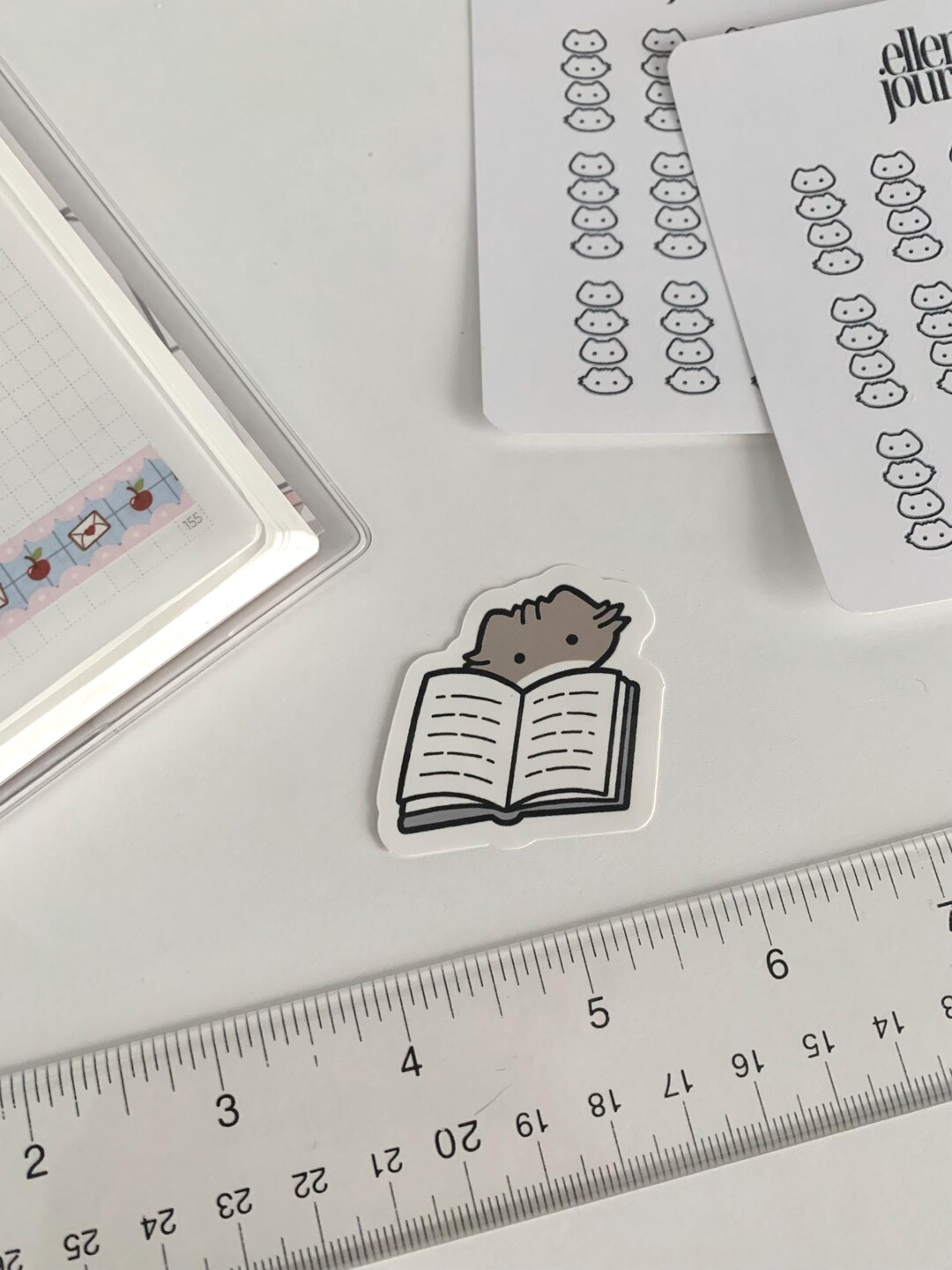 Zeus Book - Vinyl Sticker - Etsy
