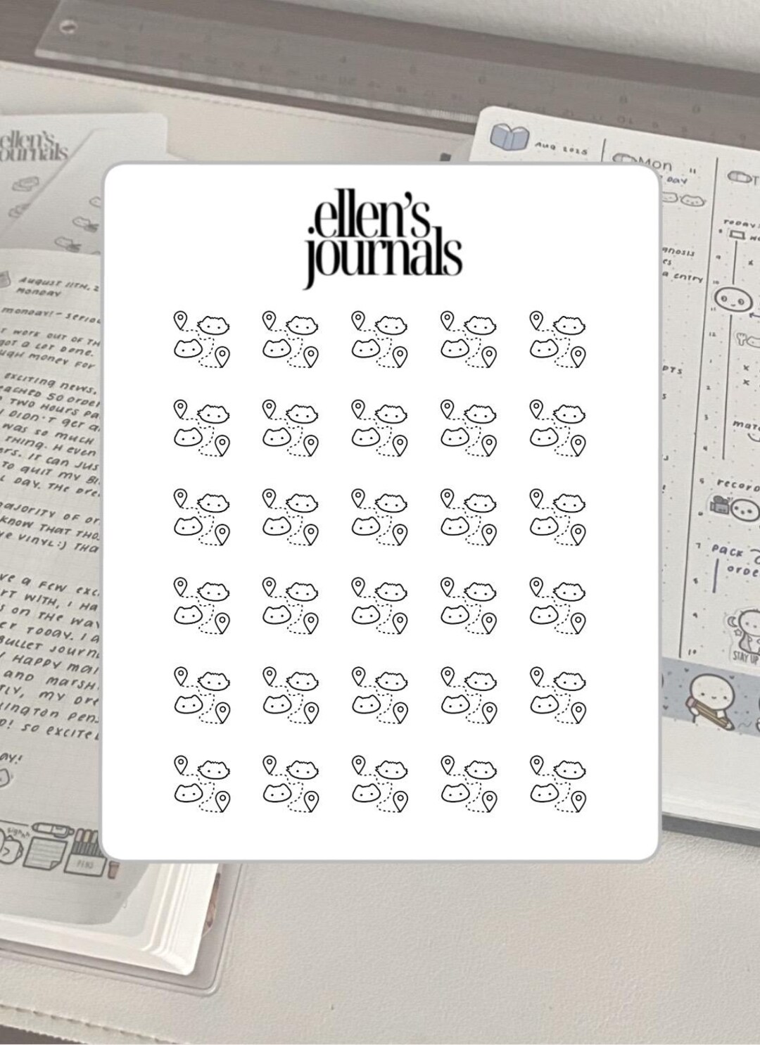 New Location Stickers - Etsy