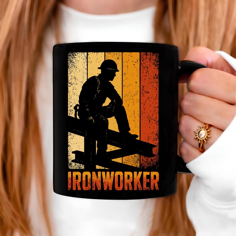 Iron Worker T-shirt Design | PNG, EPS, SVG | Construction Steelworker ...