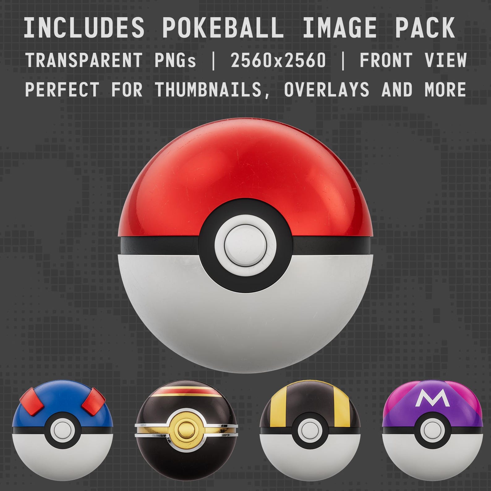 Pokemon Stinger Transition Pack | 5x Animated Pokeball + Image Pack ...
