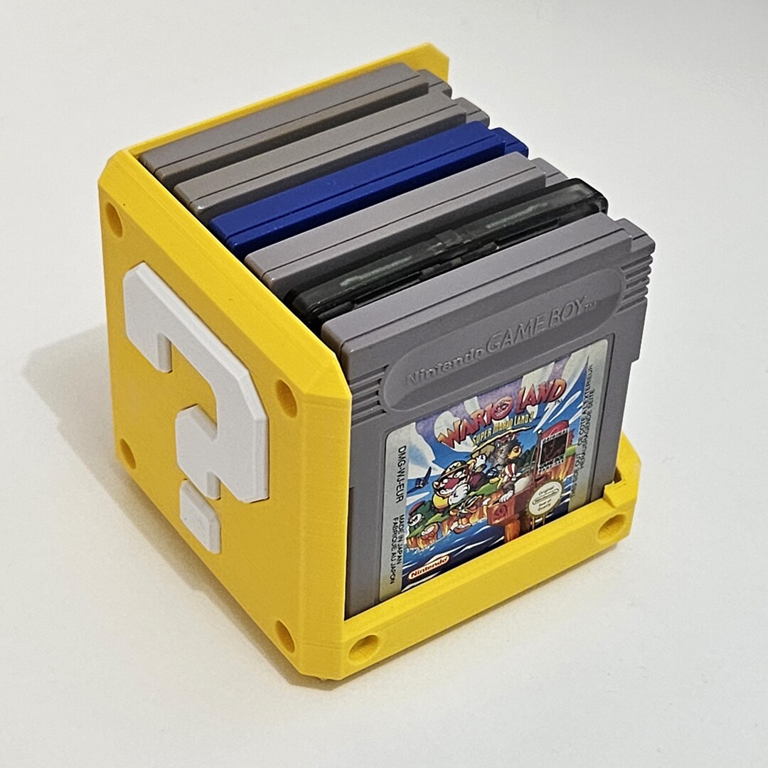 Gameboy Cartridge Holder: Holds 6 Games GB - GBC - Etsy