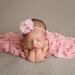 Pink Stretch Knit Wrap Newborn Baby Photography Prop - Etsy