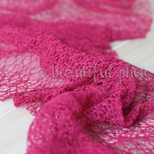 Fishnet Lace Wrap Newborn Photography Prop You Choose Color - Etsy