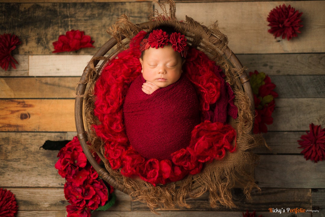 Red Newborn Fluff, Basket Filler, Cloud Fluff, Nest Stuffer, Newborn ...