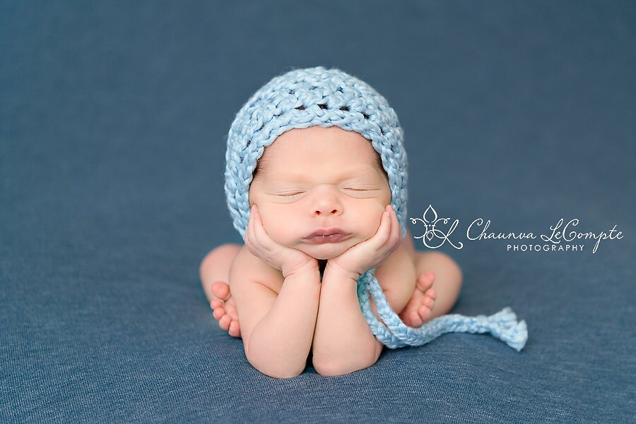 Simply Cotton Newborn Bonnet You Choose Color - Etsy