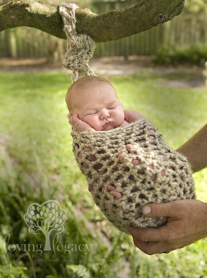 Hanging Infant Newborn Stork Sack Pod Swing Professional Photography ...
