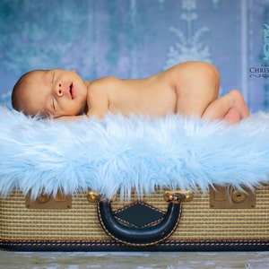 SET FUR Soft Pink Fur Baby Blue Fur Mongolian Faux Fur - Etsy