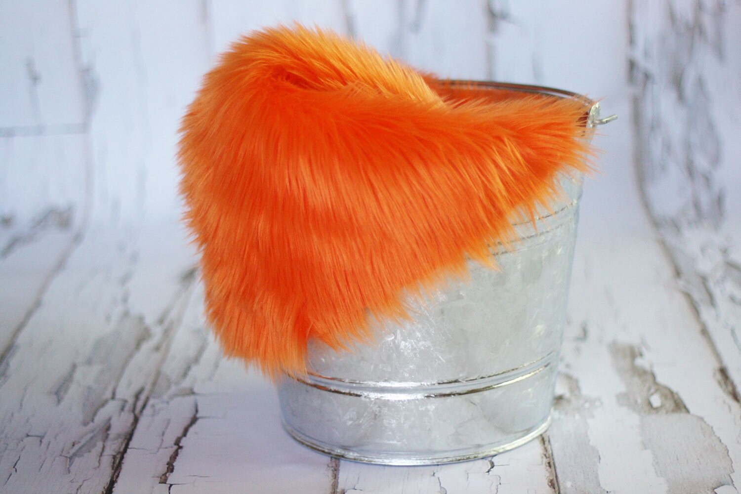 Orange Mongolian Faux Fur Rug Photography Photo Prop 27x30 - Etsy