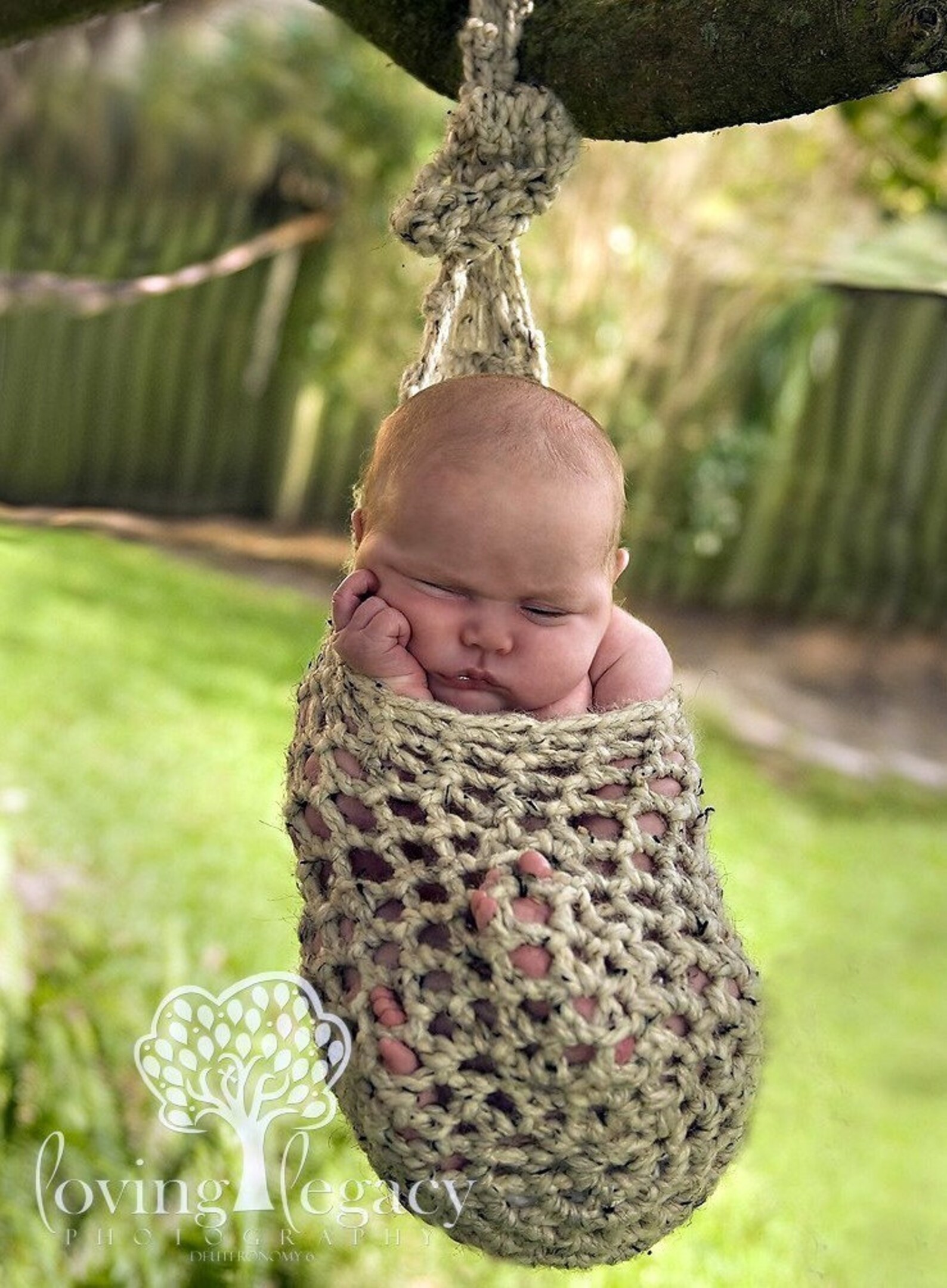 Hanging Infant Newborn Stork Sack Pod Swing Professional Photography ...