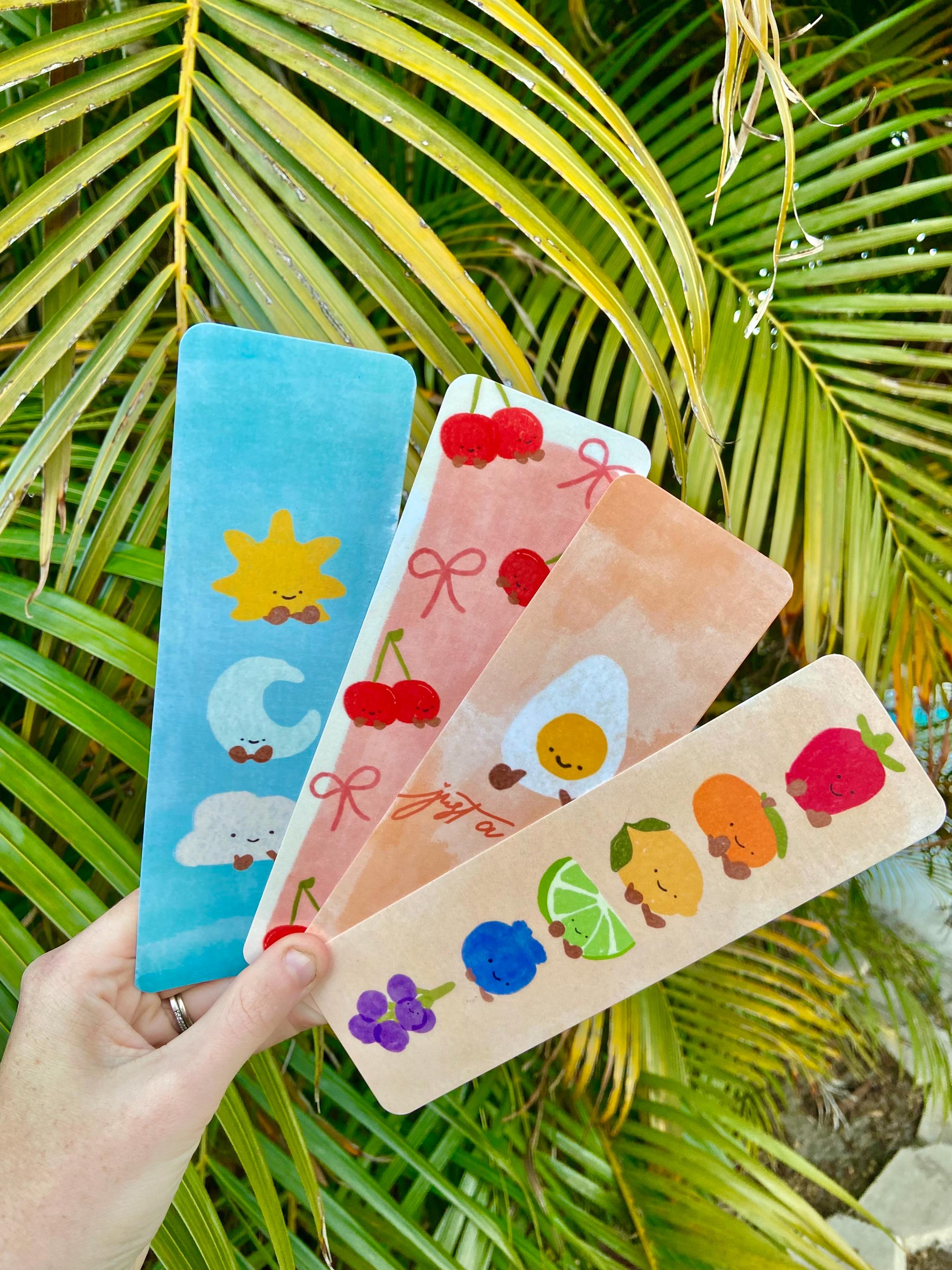 Hand Drawn Adorable Jellycat Inspo Bookmark / Laminated / Sturdy / Book ...