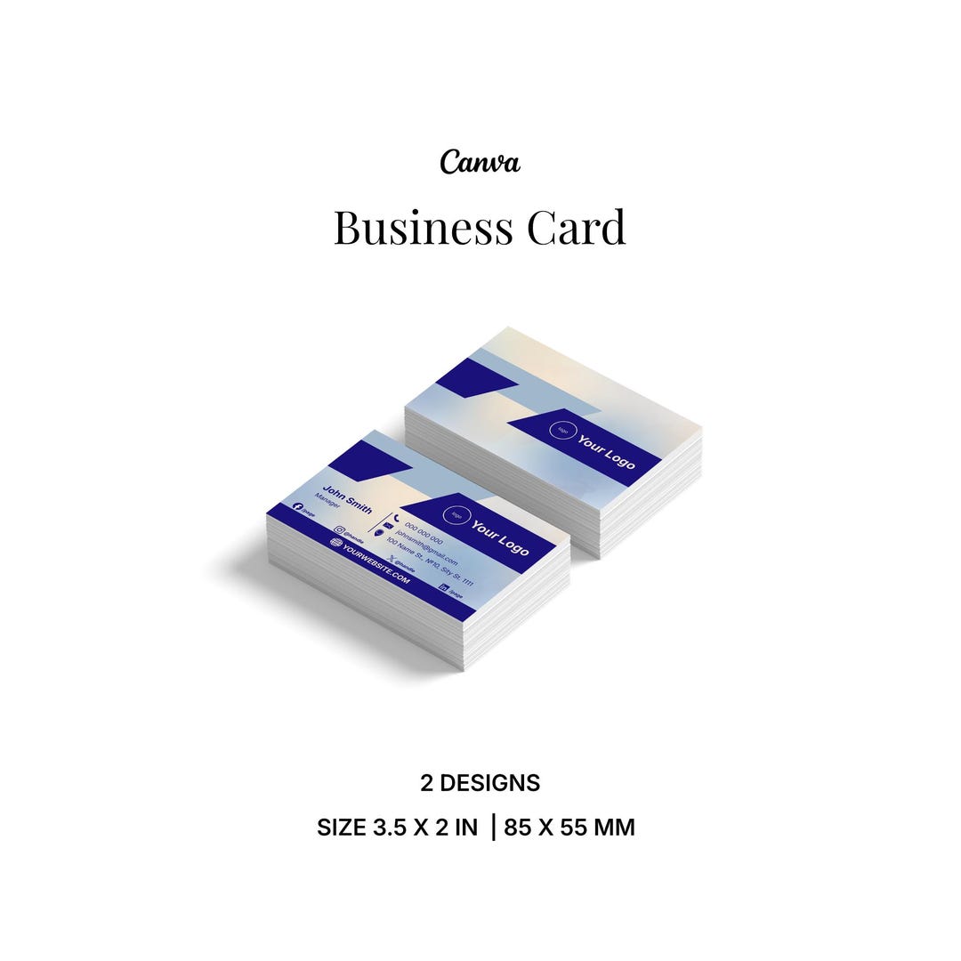 Real Estate Business Cards,editable Contact Card for Agents, Brokers ...