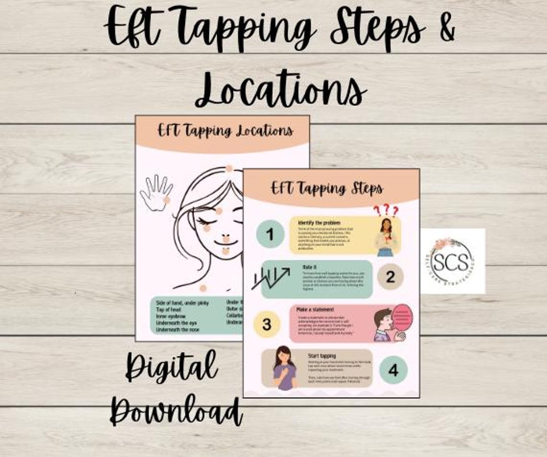 Eft Tapping, Eft Tapping Points, Eft, Eft Interventions, Digital Download, Cognitive Reframing ...