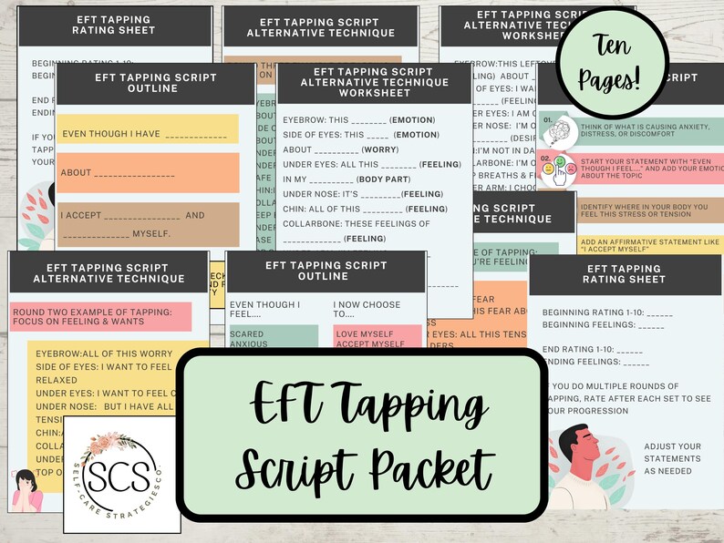 EFT Tapping Script, EFT, Eft Tapping Points, EFT Interventions ...