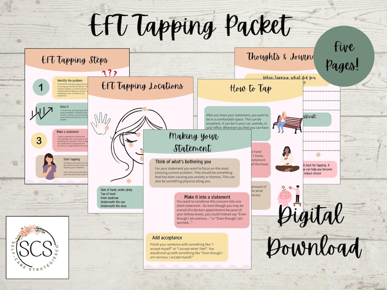 Eft Tapping Points, Eft Tapping, Eft Tapping Script, Eft Interventions, Cognitive Reframing ...