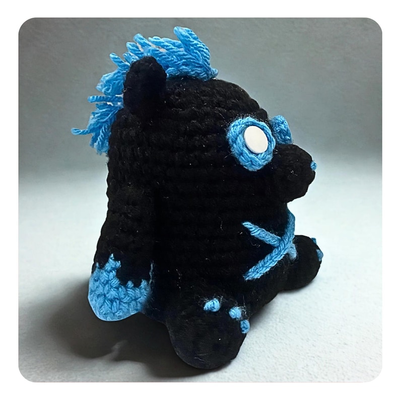 Tank the Shadow Bear Crochet Pattern | Solo Leveling Inspo Amigurumi ...