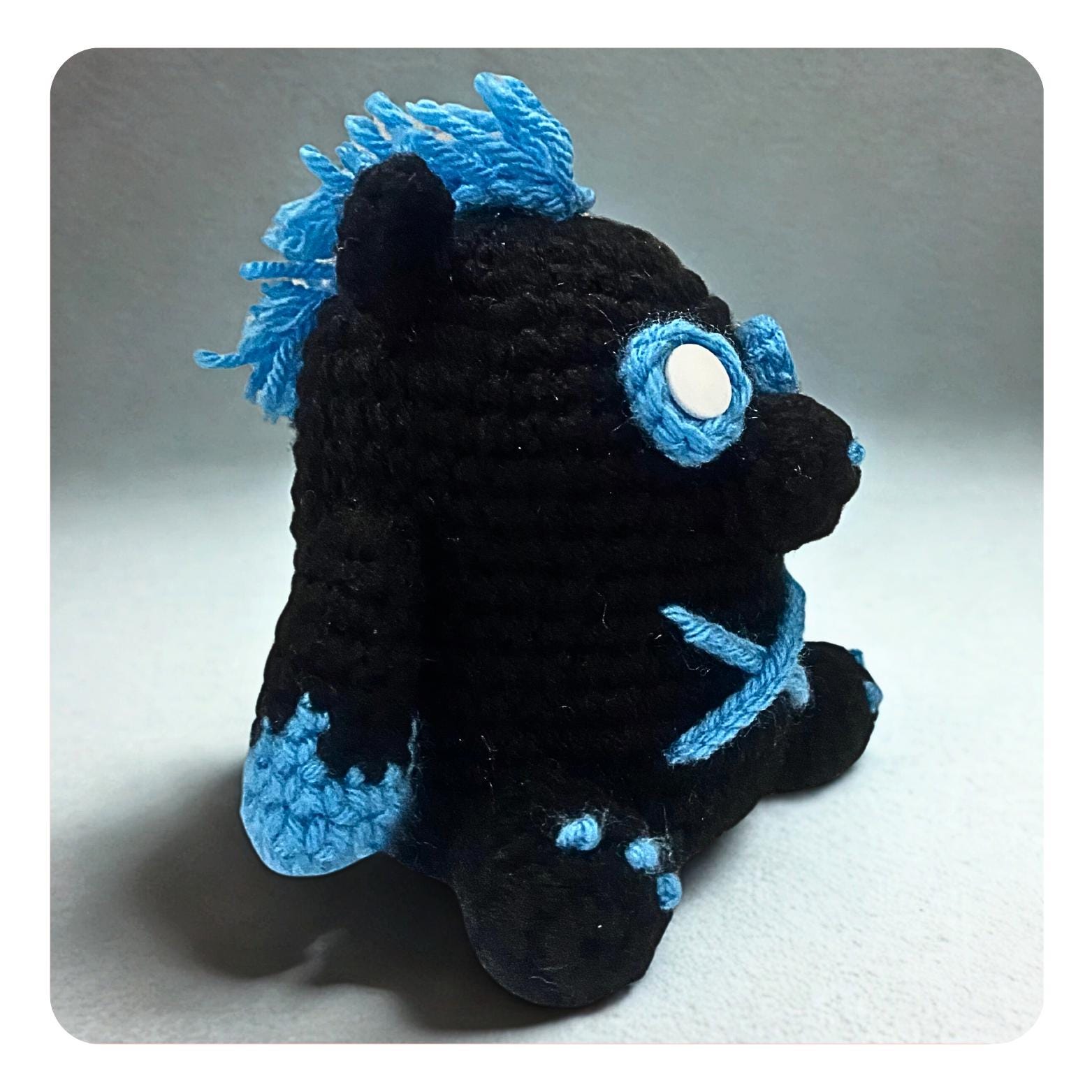 Tank the Shadow Bear Crochet Pattern | Solo Leveling Inspo Amigurumi ...