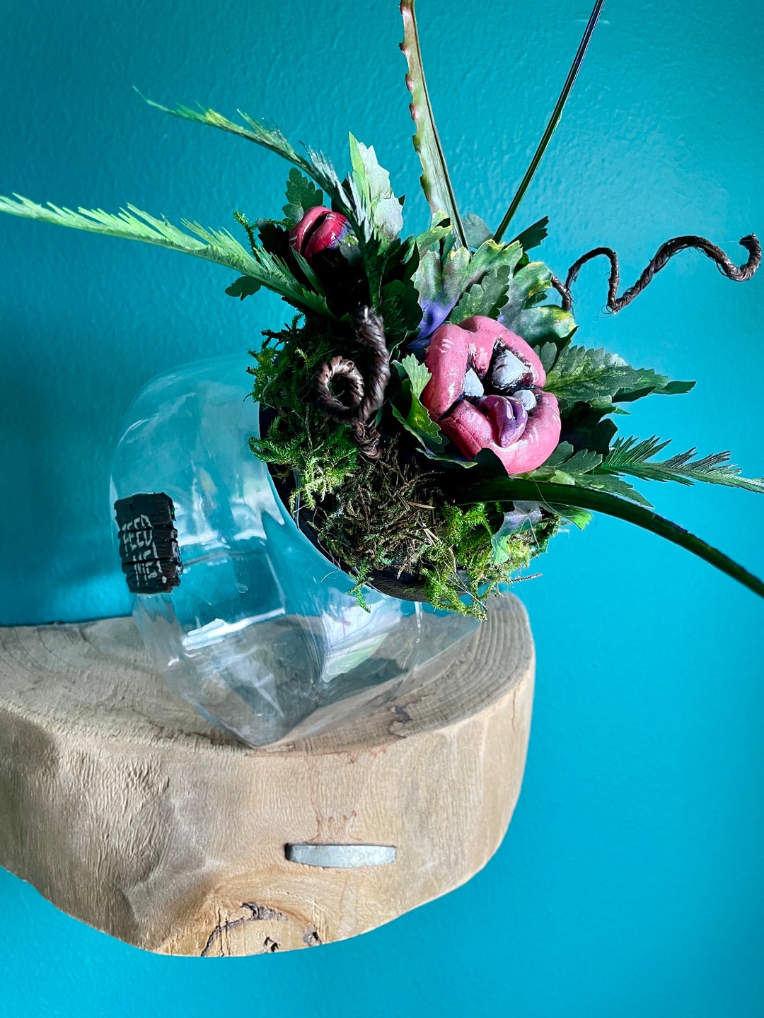 Audrey Altered Vintage Cookie Jar Horror Plant Terrarium - Etsy